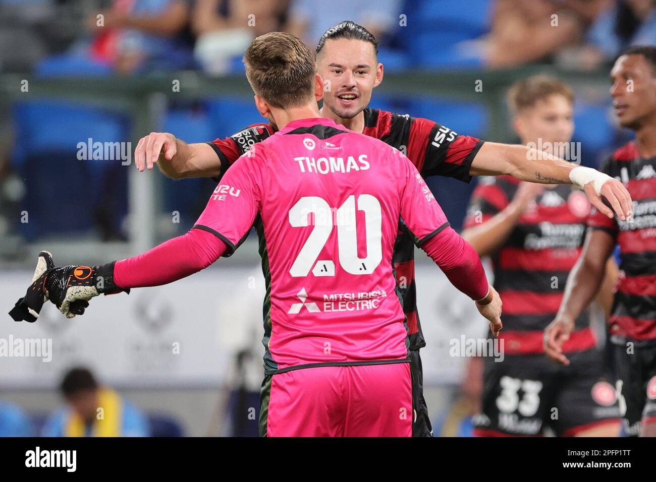 Sydney, Australia. 18th Mar, 2023. Amor Layouni of Western Sydney ...