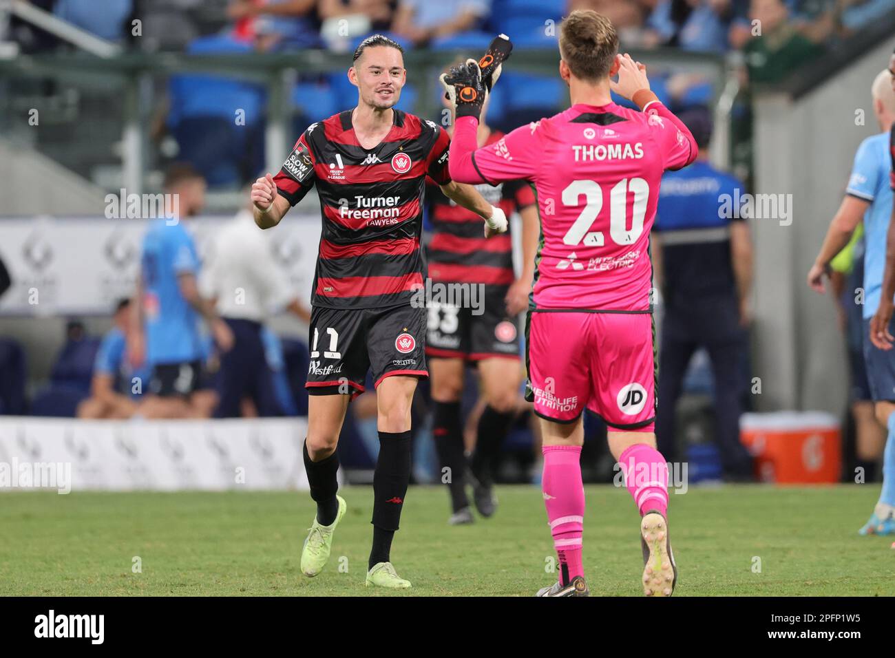 Sydney, Australia. 18th Mar, 2023. Amor Layouni of Western Sydney ...