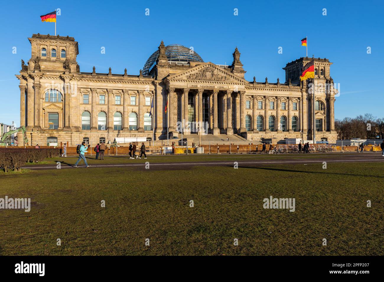 The Reichstag is a historic government building on Platz der Republik ...