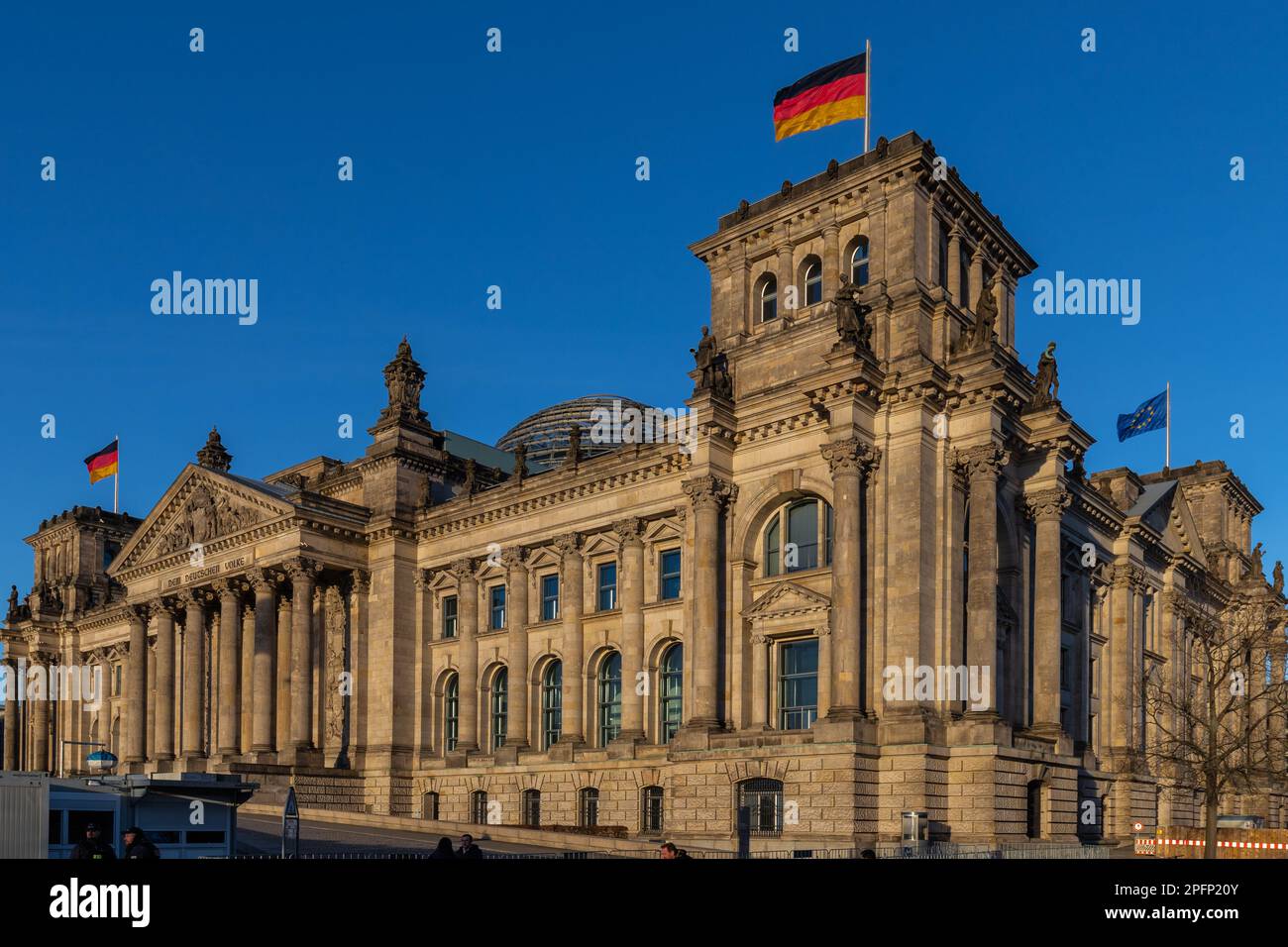 The Reichstag is a historic government building on Platz der Republik ...