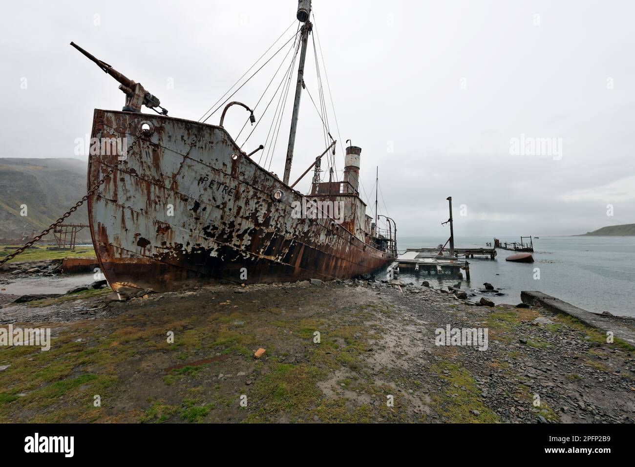 South Georgia, Grytviken Stock Photo - Alamy