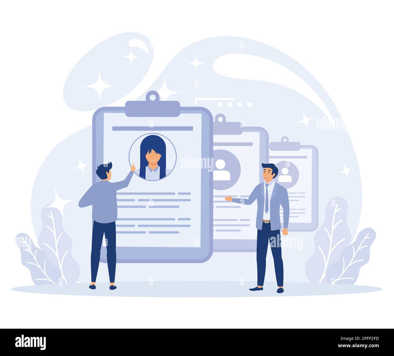 Career opportunity concept, executive job, human resources, find ...