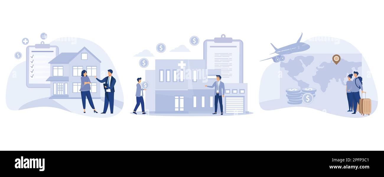 Retirement living expenses Stock Vector Images - Alamy