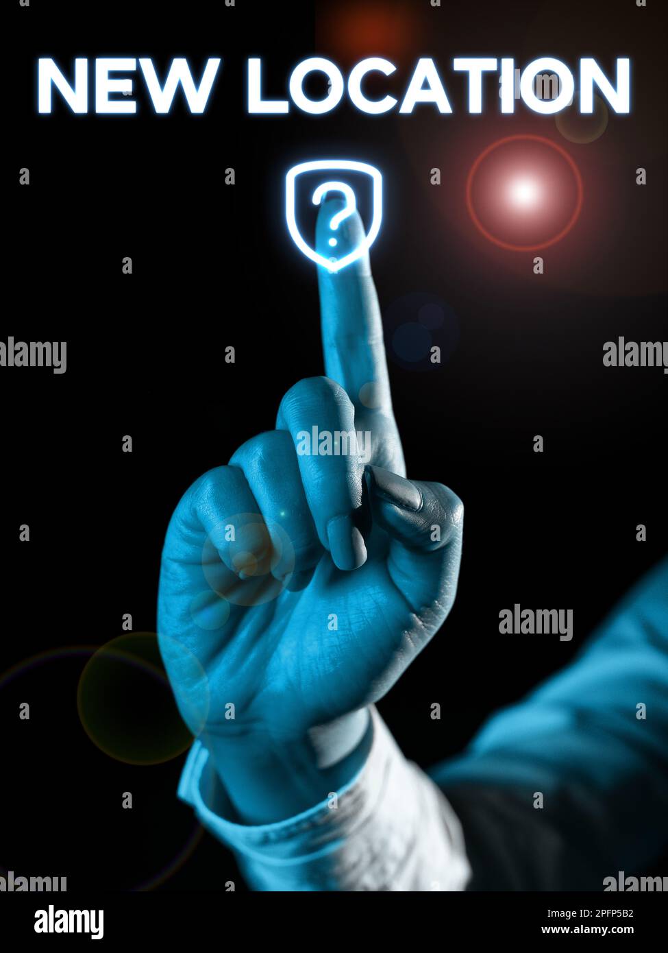 Hand writing sign New Location. Word Written on Get located on a new ...