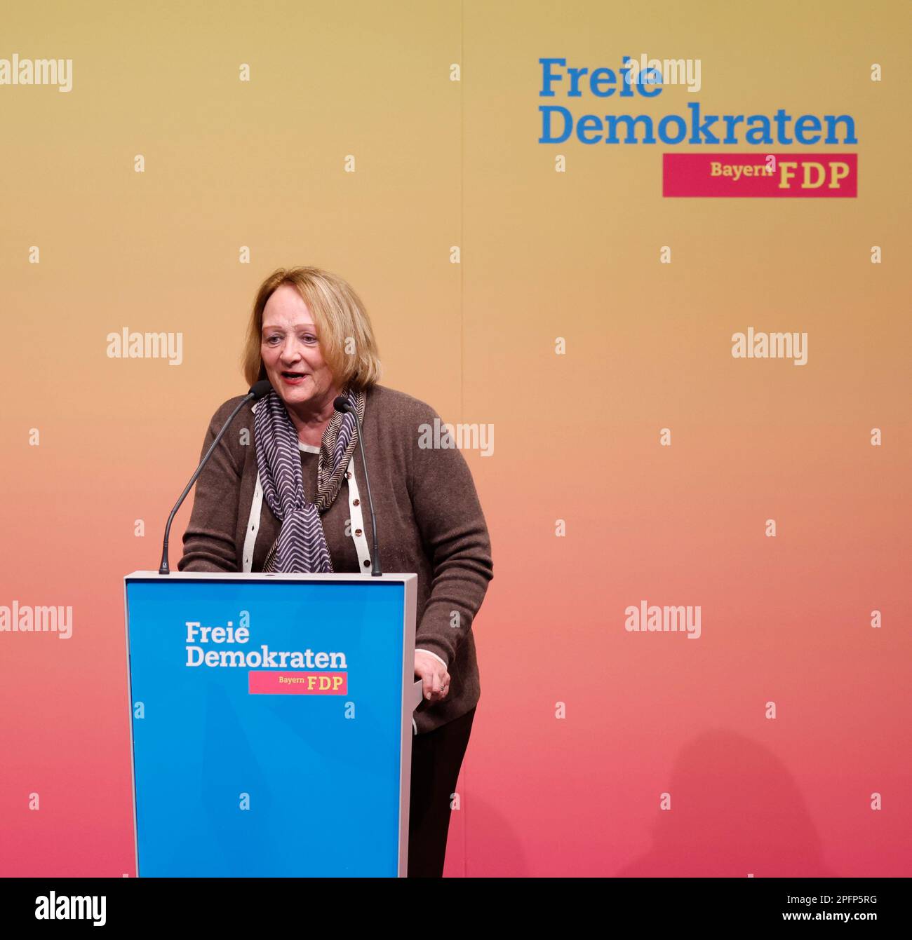 Ingolstadt, Germany. 18th Mar, 2023. Sabine Leutheusser-Schnarrenberger ...