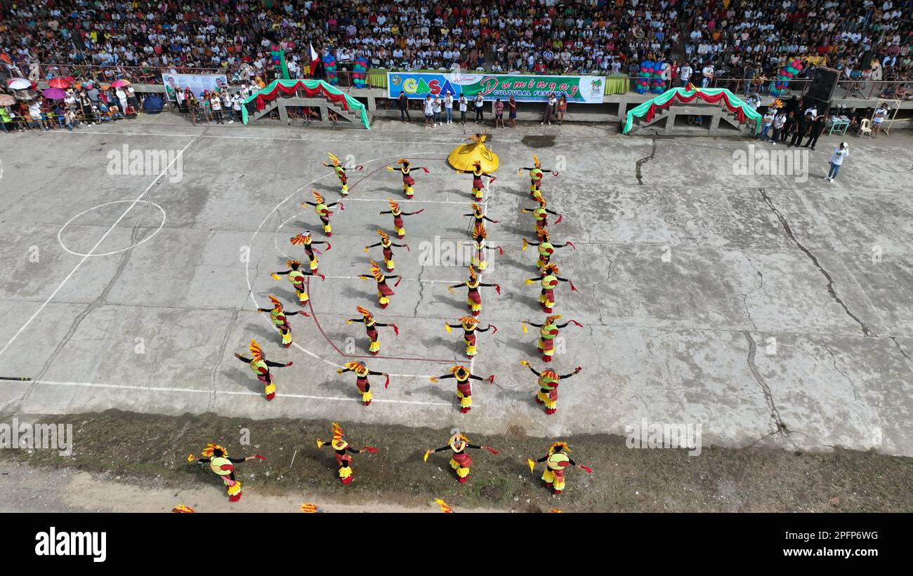 Dumingag, Philippines. 18th March, 2023. Residents of Dumingag ...