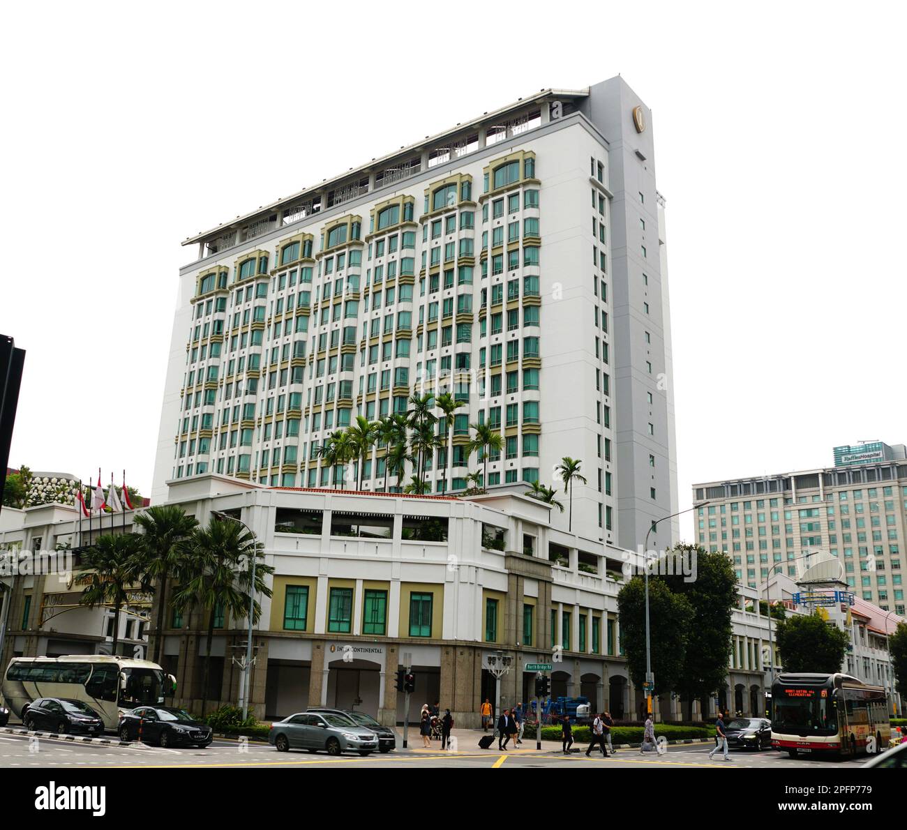 Bugis, Singapore - February 18, 2023 - The street view of ...