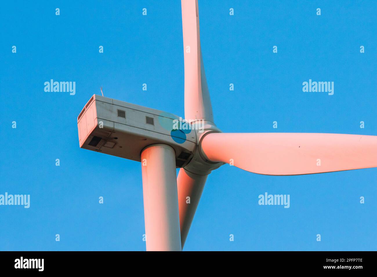 A wind turbine is a machine that can receive and convert the kinetic energy from the movement of ...