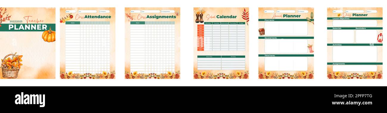 Minimalistic planners , daily, weely, monthly. Annual wall calendar ...