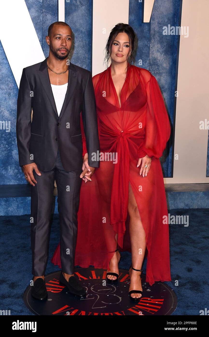 March 13, 2023, Beverly Hills, CA, USA: LOS ANGELES - MAR 12: Justin Ervin, Ashley Grahm at the ...