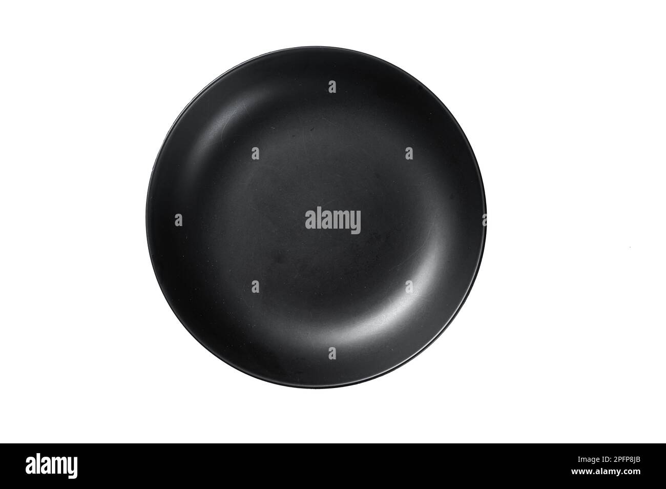 Food cooking and healthy eating background with empty rustic plate and ...