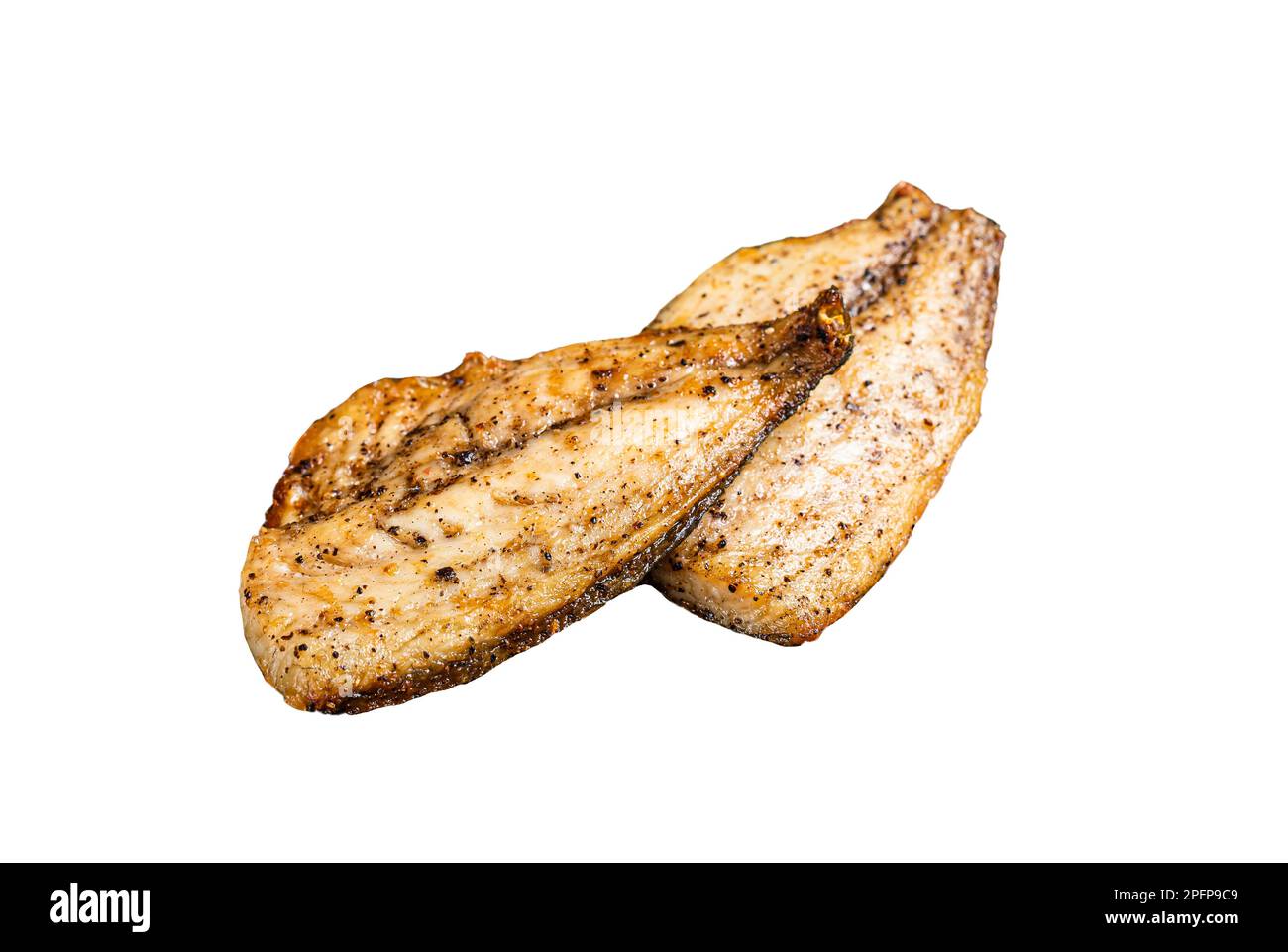 Roasted Gilthead Sea Bream fillets served with fresh vegetable salad ...