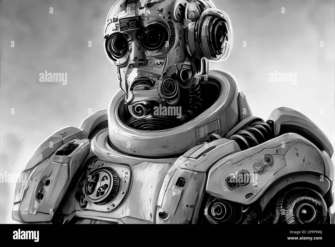 Robotics image Black and White Stock Photos & Images - Alamy
