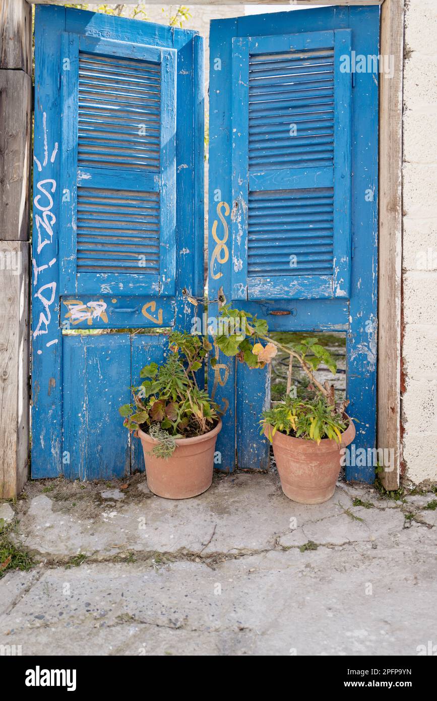 Blocked entrance hi-res stock photography and images - Alamy
