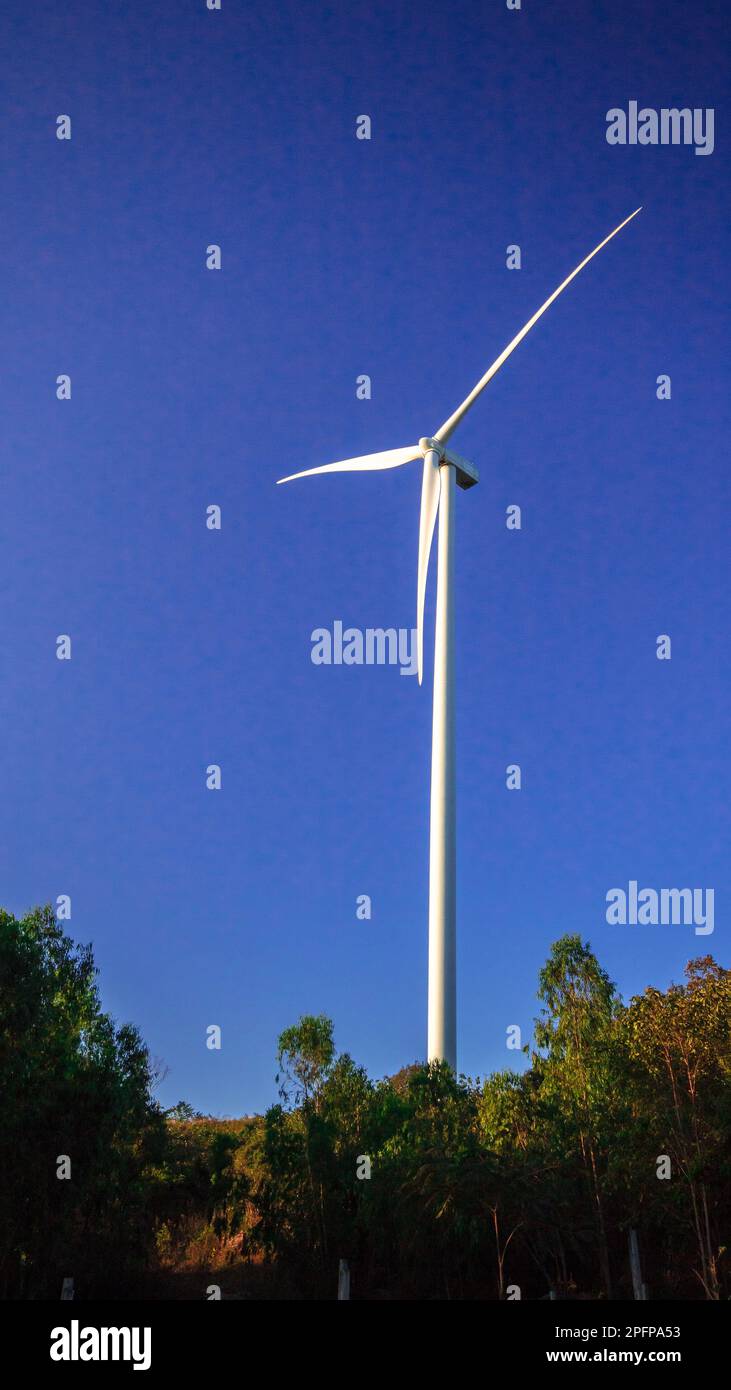 A wind turbine is a wind turbine that takes the kinetic energy from the ...