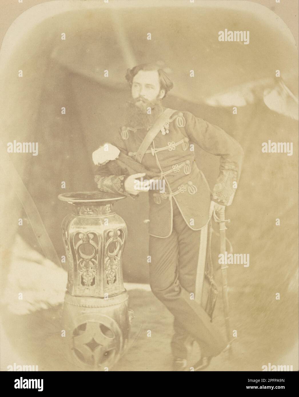 Portrait of Colonel Henry Hope Crealock, Deputy Assistant, Adjutant ...