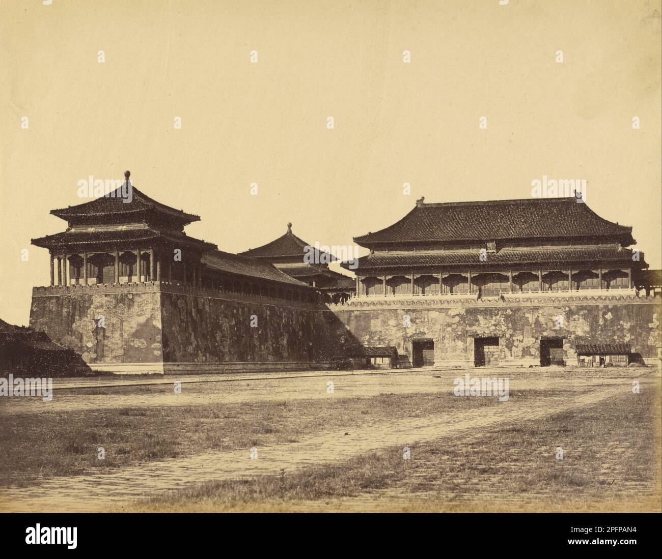 The Great Imperial Winter Palace, Pekin, October 29, 1860 by Felice ...