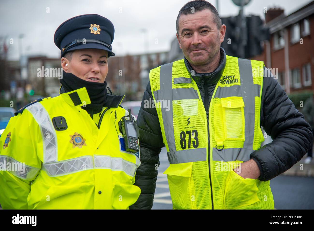 Garda ireland uniform hi-res stock photography and images - Alamy