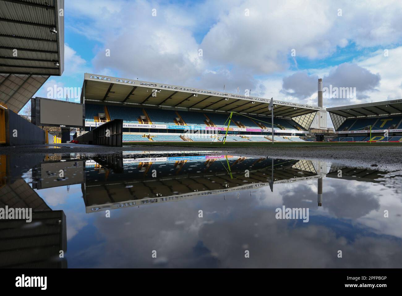 A general view of the stadium during the Sky Bet Championship match ...