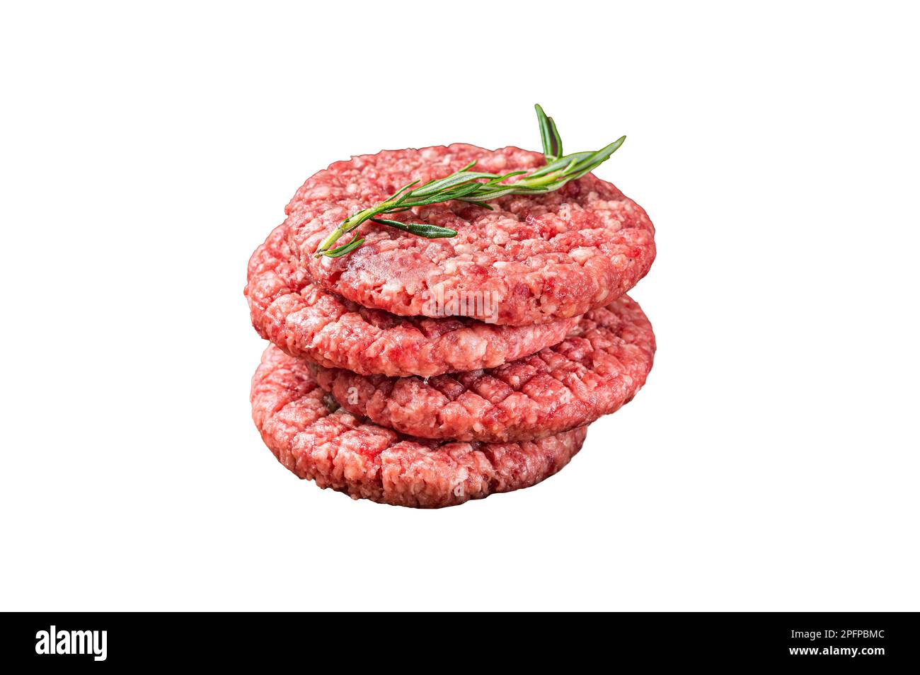 Raw minced homemade farmers grill beef burgers on chopping board with ...