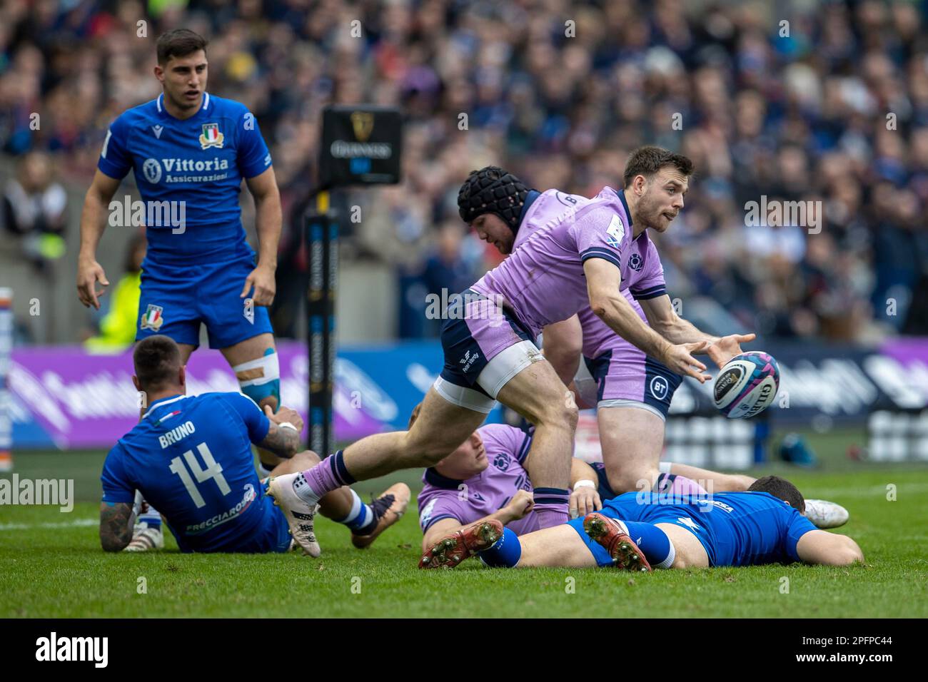 18th March 2023; Murrayfield Stadium, Edinburgh, Scotland: Six Nations ...