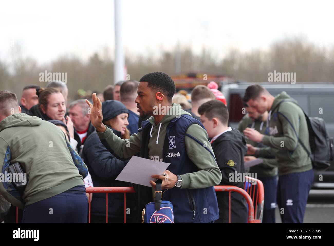 during the Sky Bet Championship match Middlesbrough vs Preston North ...