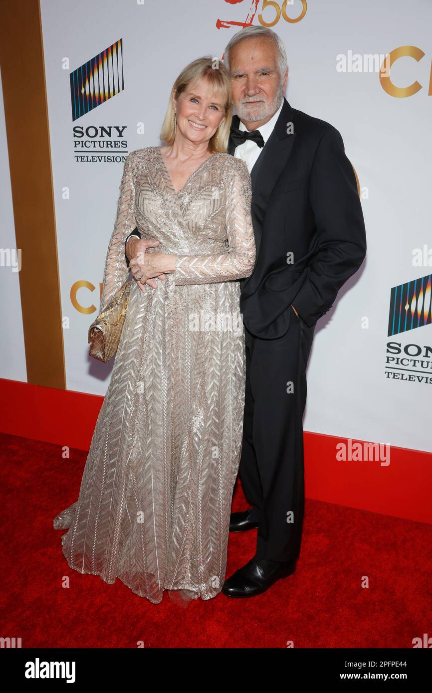 Los Angeles, Ca. 17th Mar, 2023. Laurette Spang-McCook, John McCook at ...
