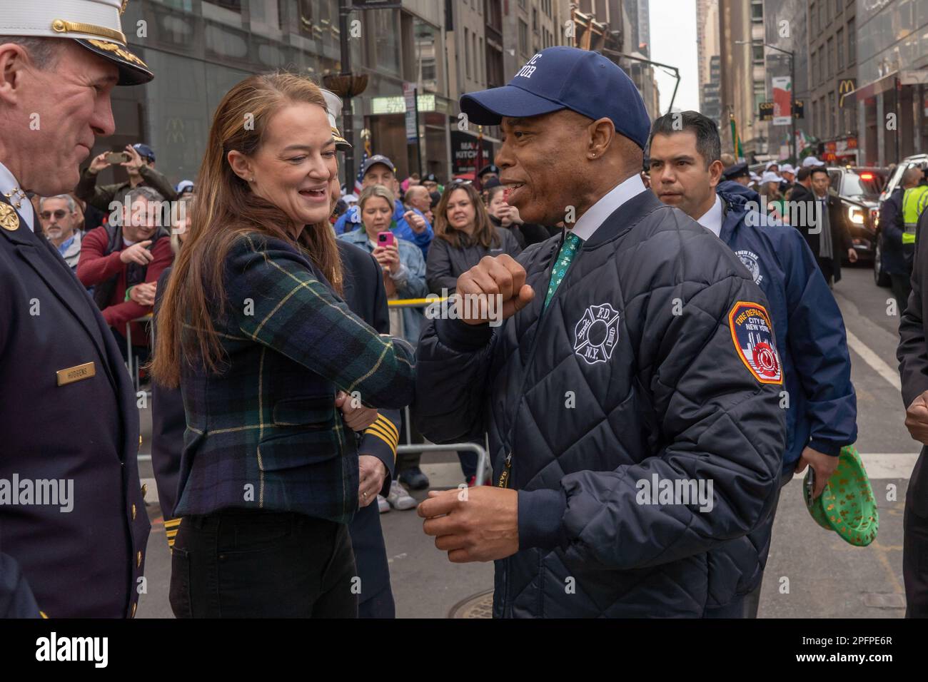 New York, New York, USA. 17th Mar, 2023. (NEW) St. Patrick's Day Parade ...