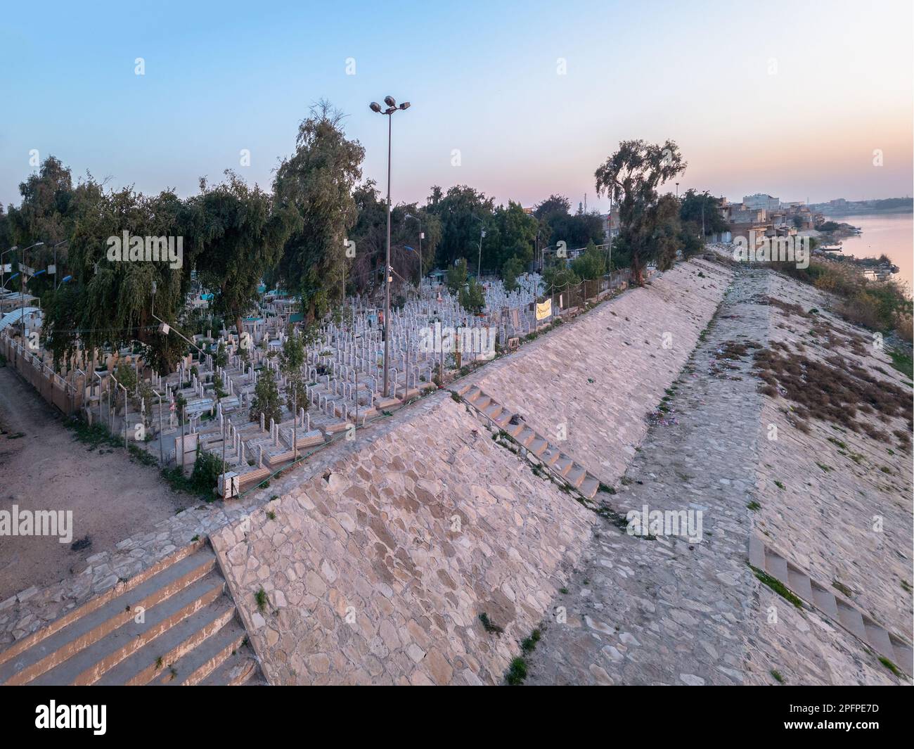 Baghdad, Iraq - Feb 28, 2023: Landscape Ultra Wide View of Al-Shuhadaa ...