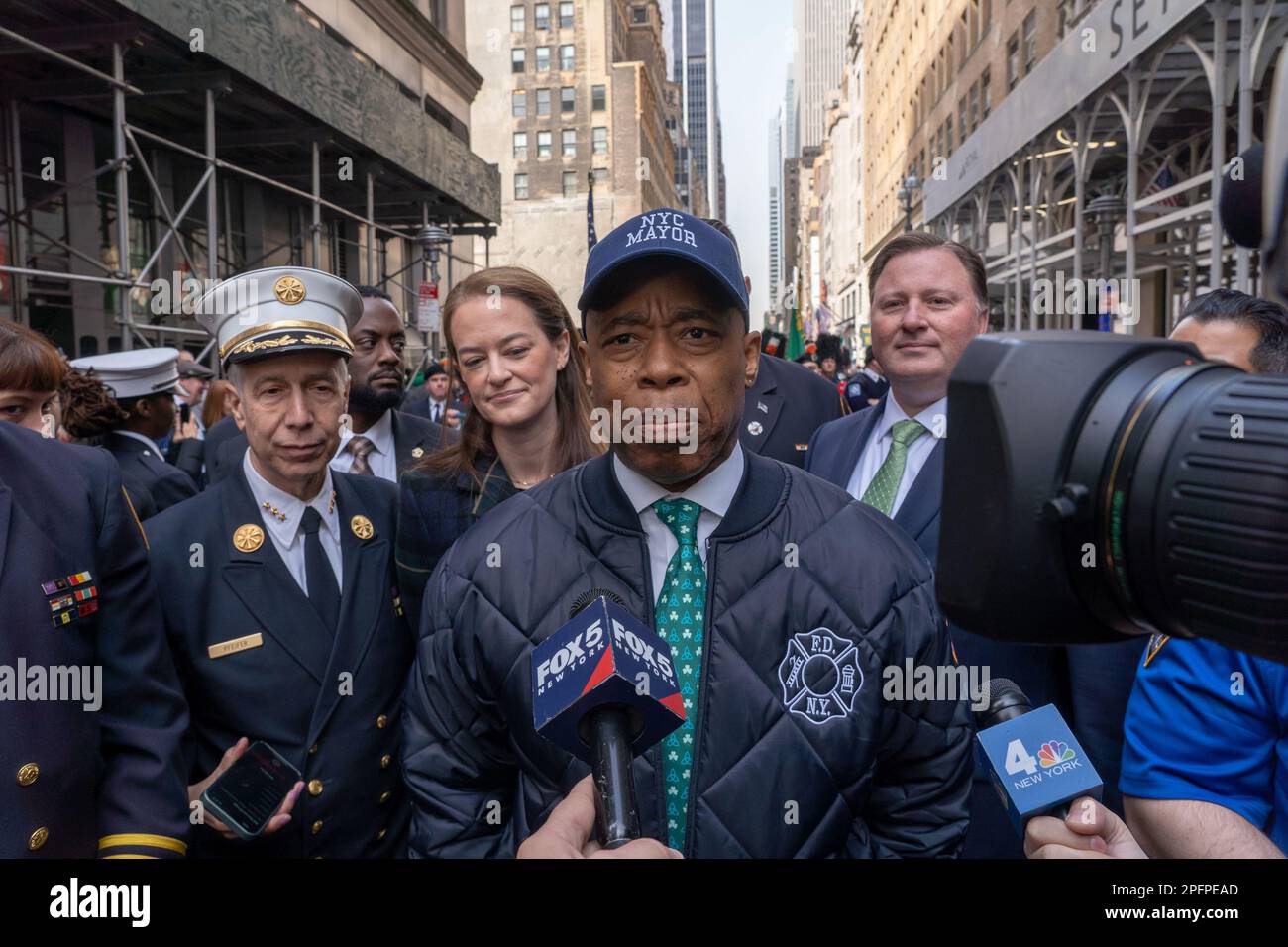 New York, New York, USA. 17th Mar, 2023. (NEW) St. Patrick's Day Parade ...