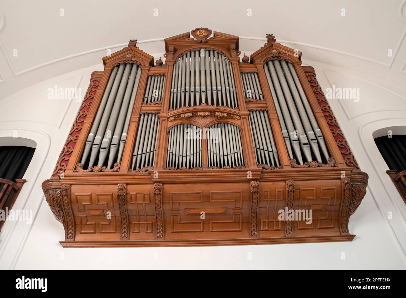 Organ At The Oosterparkkerk Church At Amsterdam The Netherlands 17-3 ...