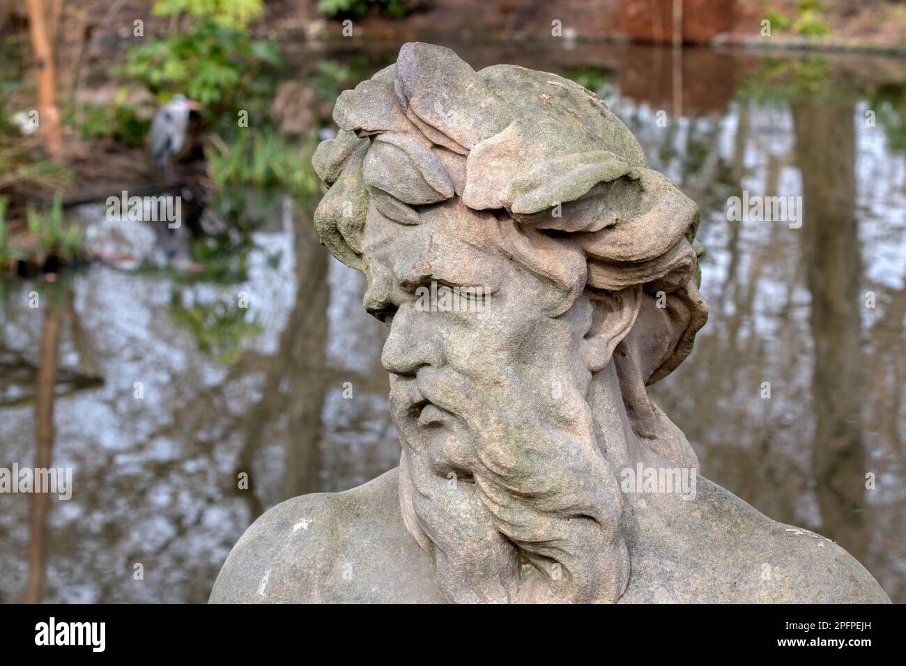 River Gods Meuse And Waal At The Artis Zoo Park At Amsterdam The ...