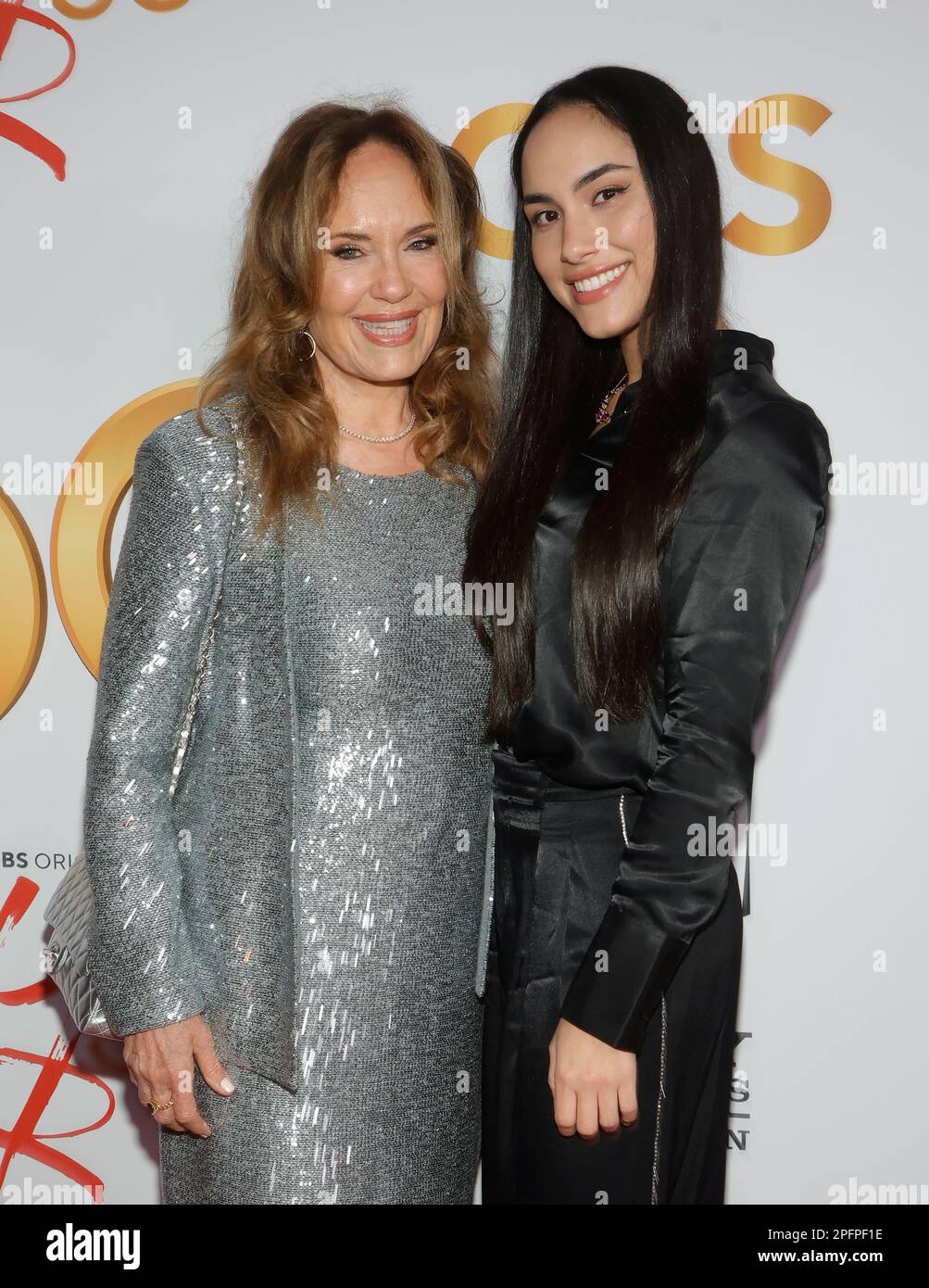 Los Angeles, Ca. 17th Mar, 2023. Catherine Bach, Sophia Isabella Lopez ...