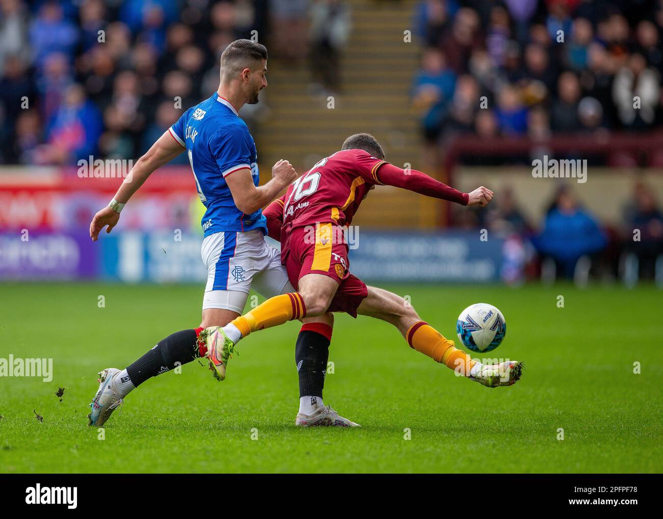 18th March 2023; Fir Park, Motherwell, Scotland: Scottish Premiership ...