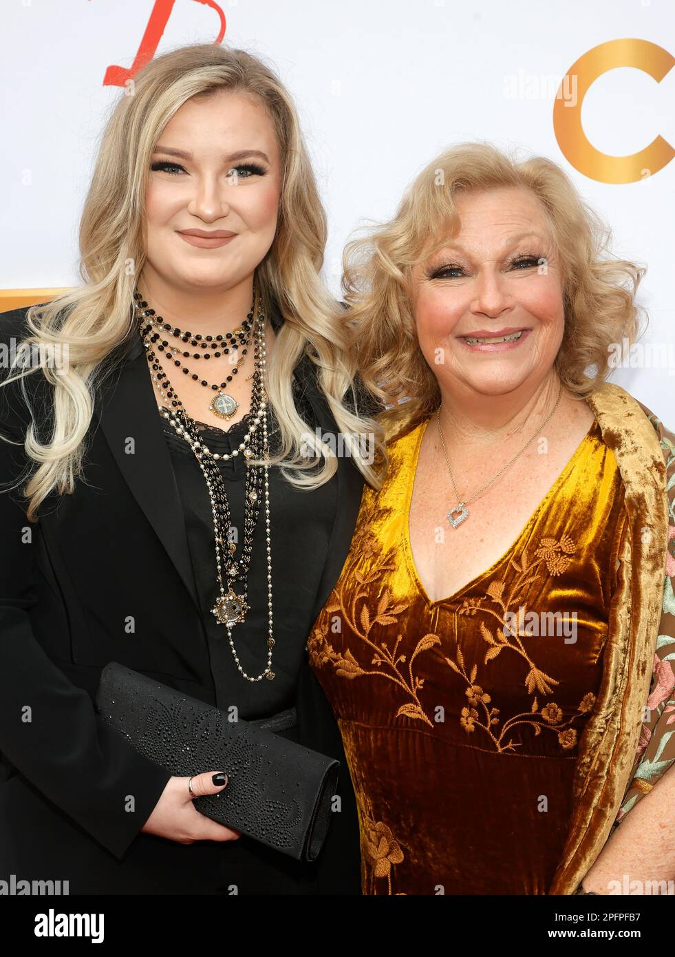 Los Angeles, Ca. 17th Mar, 2023. Emelia Louise Banninger, Beth Maitland ...