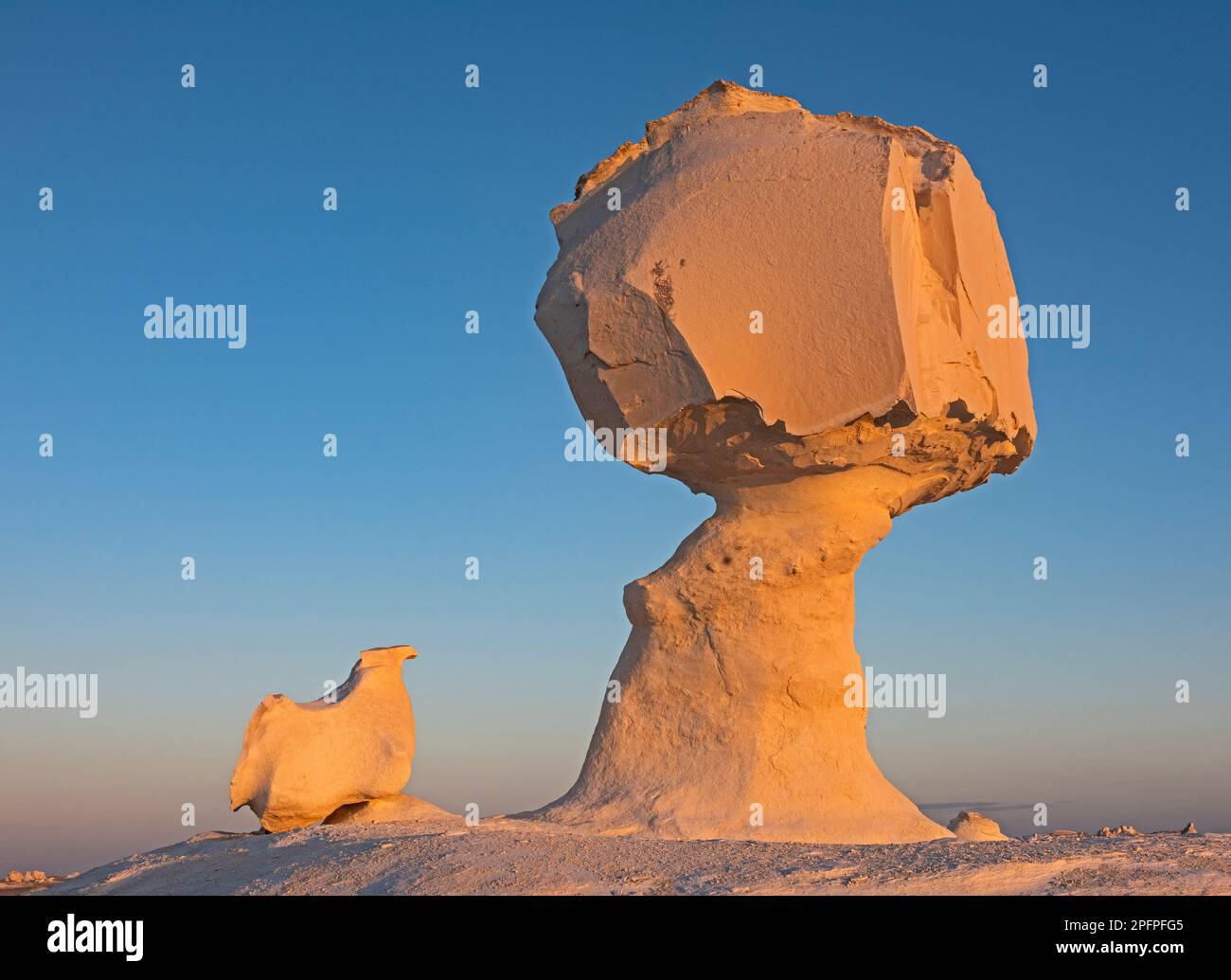 Landscape scenic view of desolate barren western desert in Panoramic ...