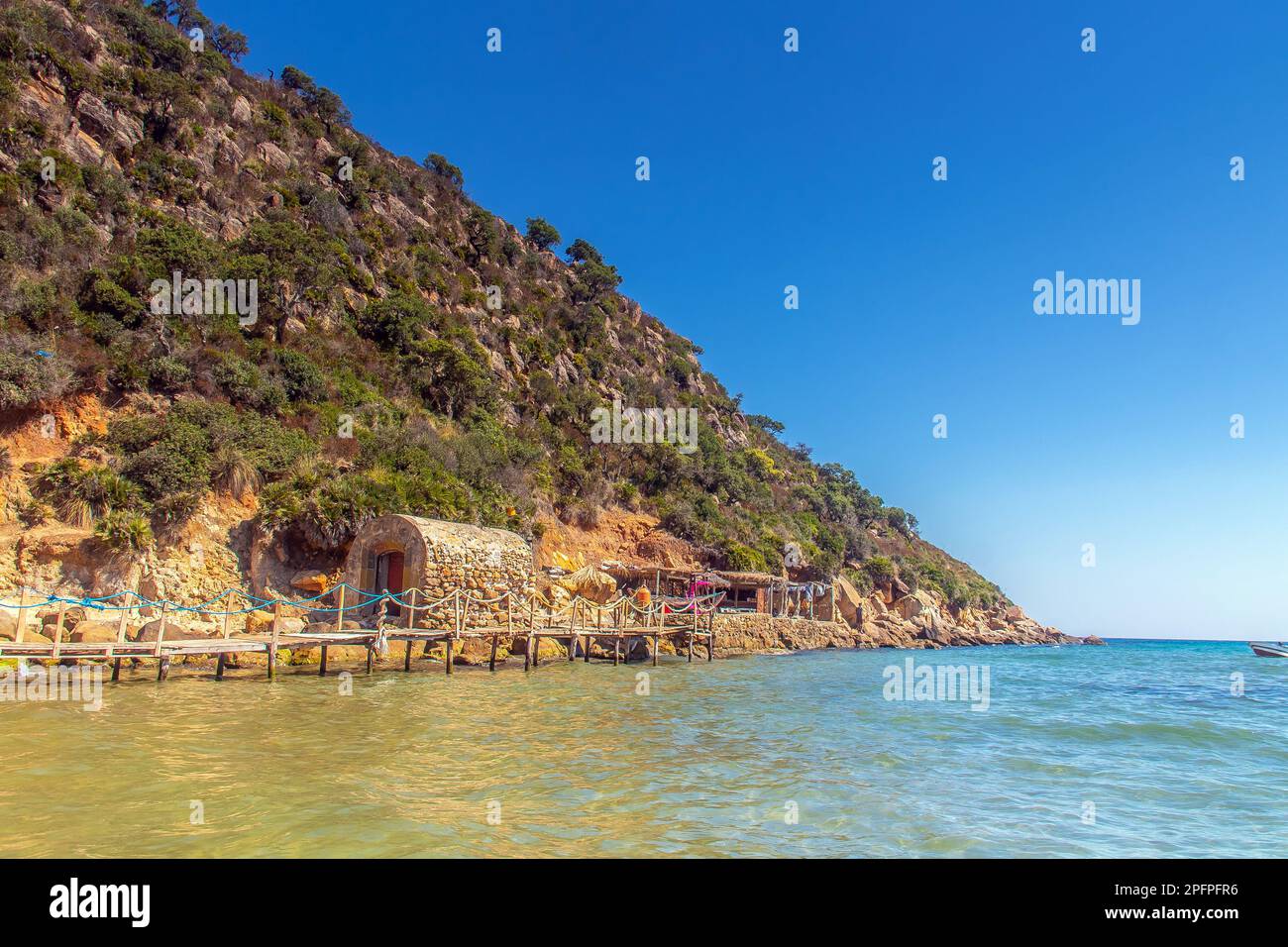 Discover the Stunning Beach of Cap Serrat in Bizerte, Tunisia, Facing ...