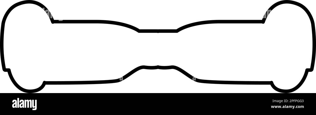 Gyro board scooter hoverboard two wheel electric self balancing eco ...