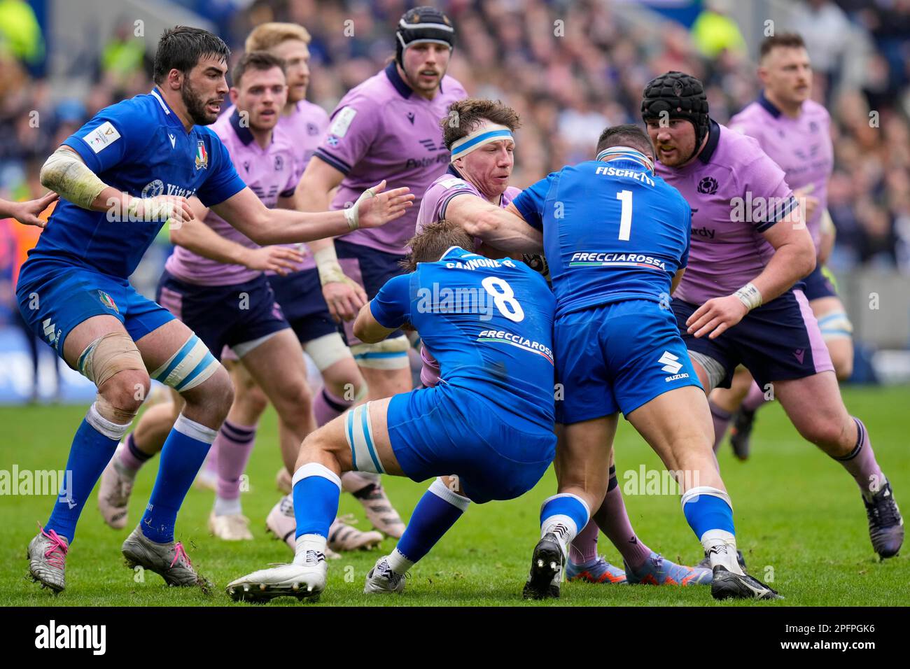 Hamish watson rugby scotland hi-res stock photography and images - Alamy