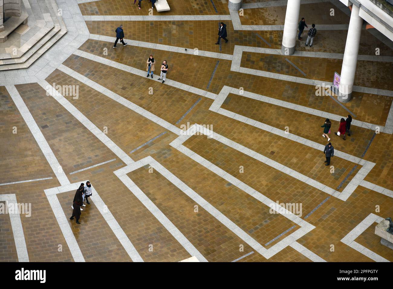 Aerial view of Paternoster Square, London 2023 Stock Photo - Alamy