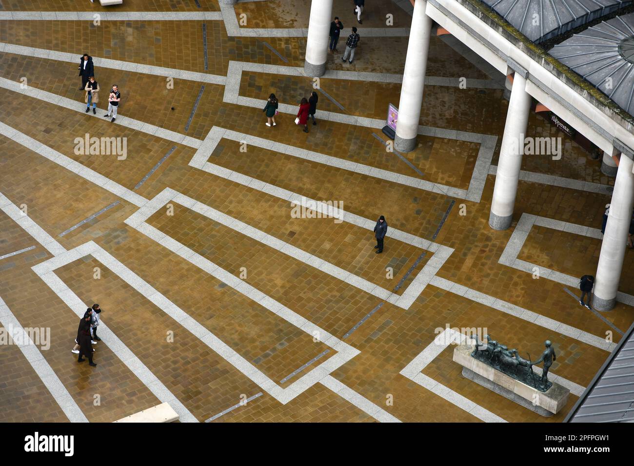 Paternoster square aerial view hi-res stock photography and images - Alamy