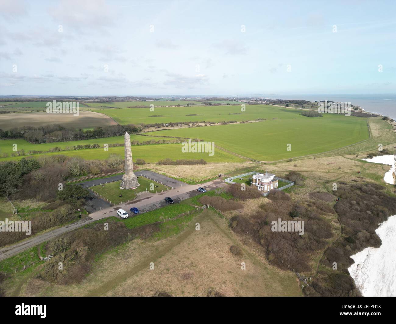The Dover Patrol Memorial Obelisk Stock Photo - Alamy