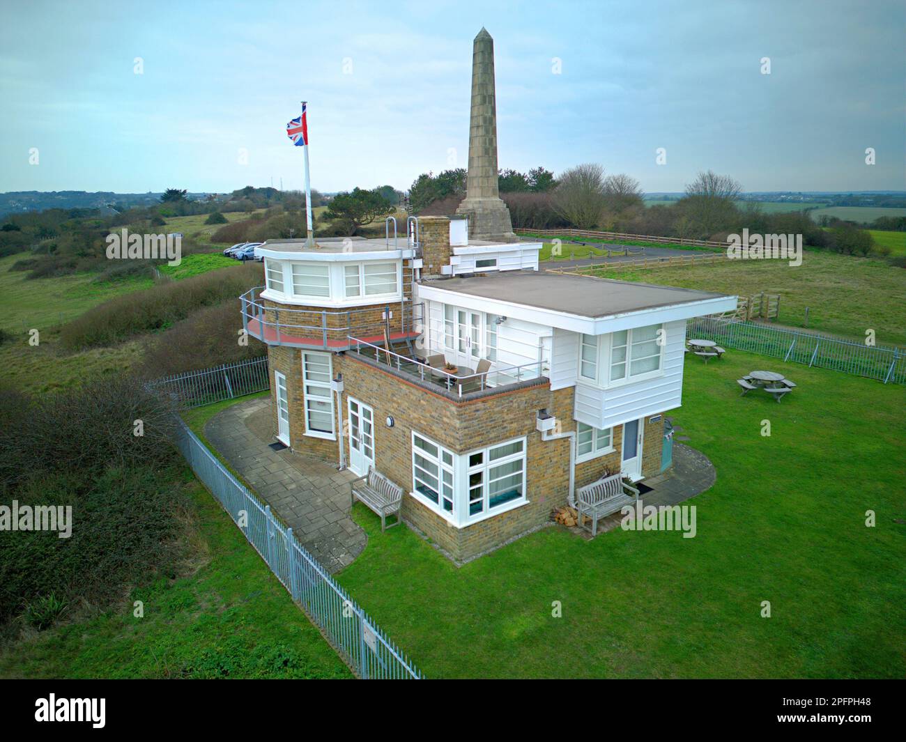 The Dover Patrol Memorial Obelisk Stock Photo - Alamy