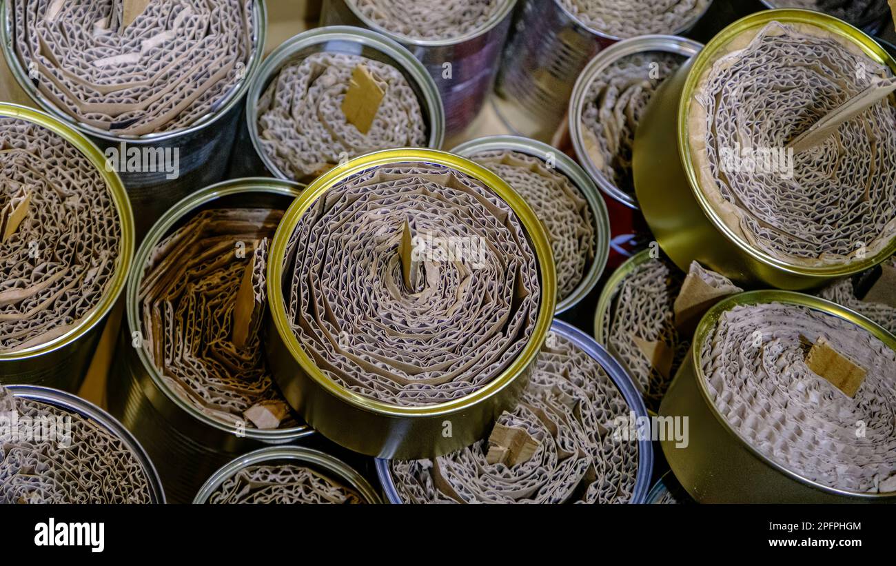 Trench military candles. Made by Latvian volunteers for soldiers ...