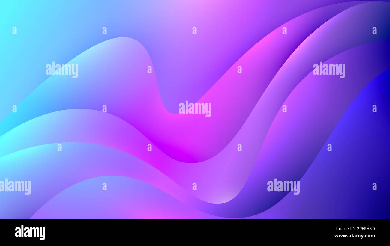 Vibrant color abstraction Stock Vector Images - Alamy