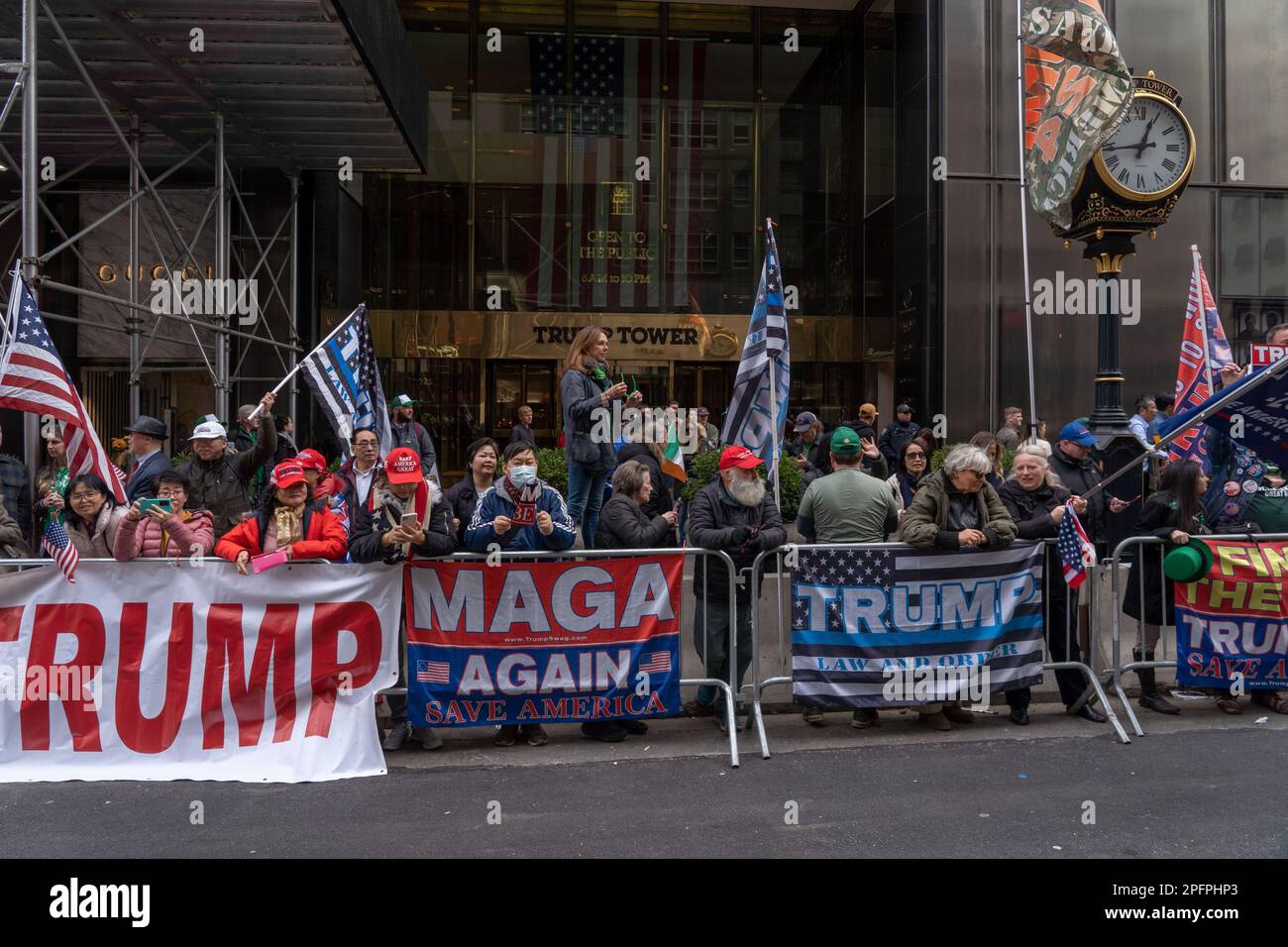 New York, New York, USA. 17th Mar, 2023. (NEW) St. Patrick's Day Parade ...