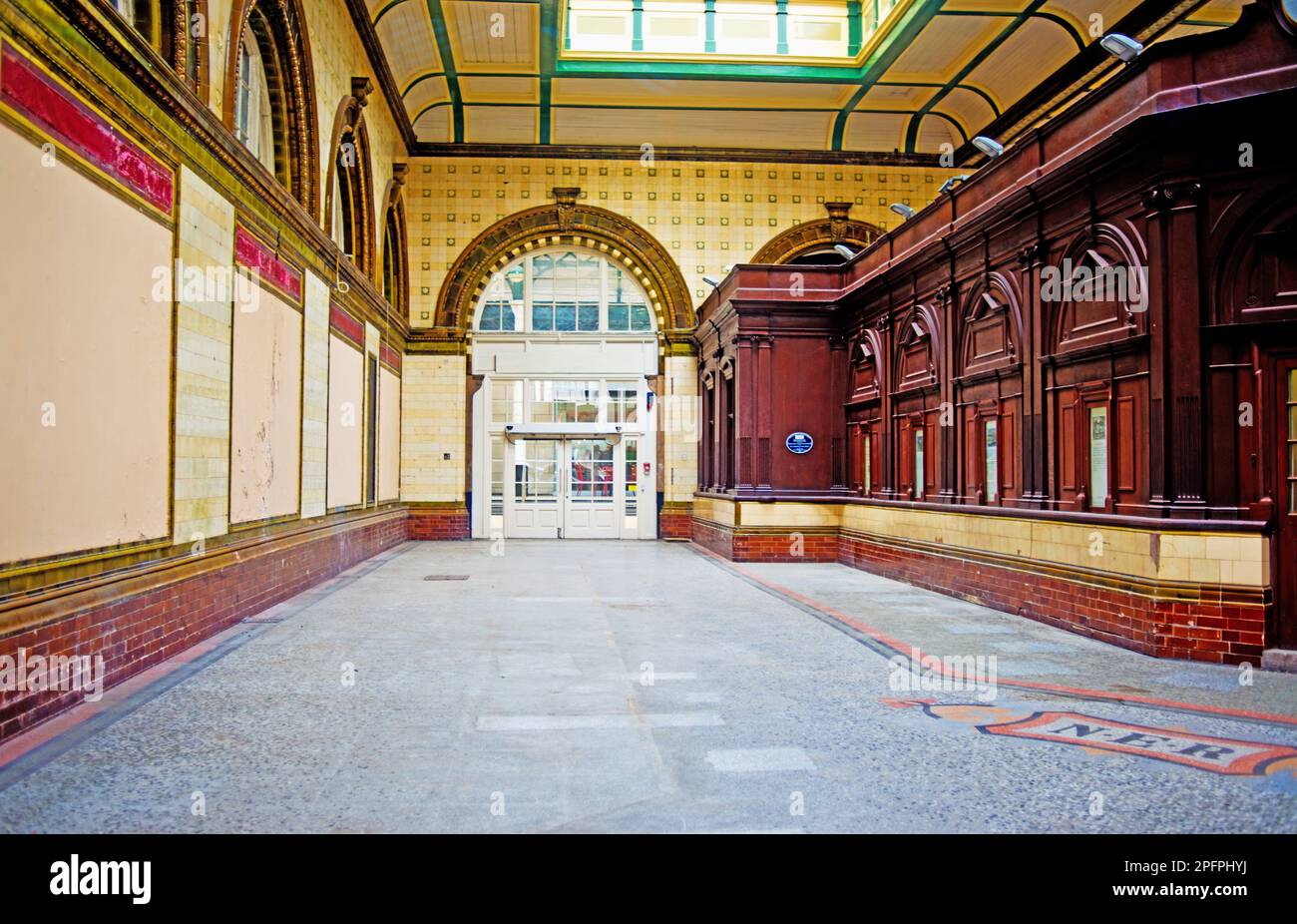 Former North Eastern Railway Booking Hall, Hull Paragon Railway Station ...
