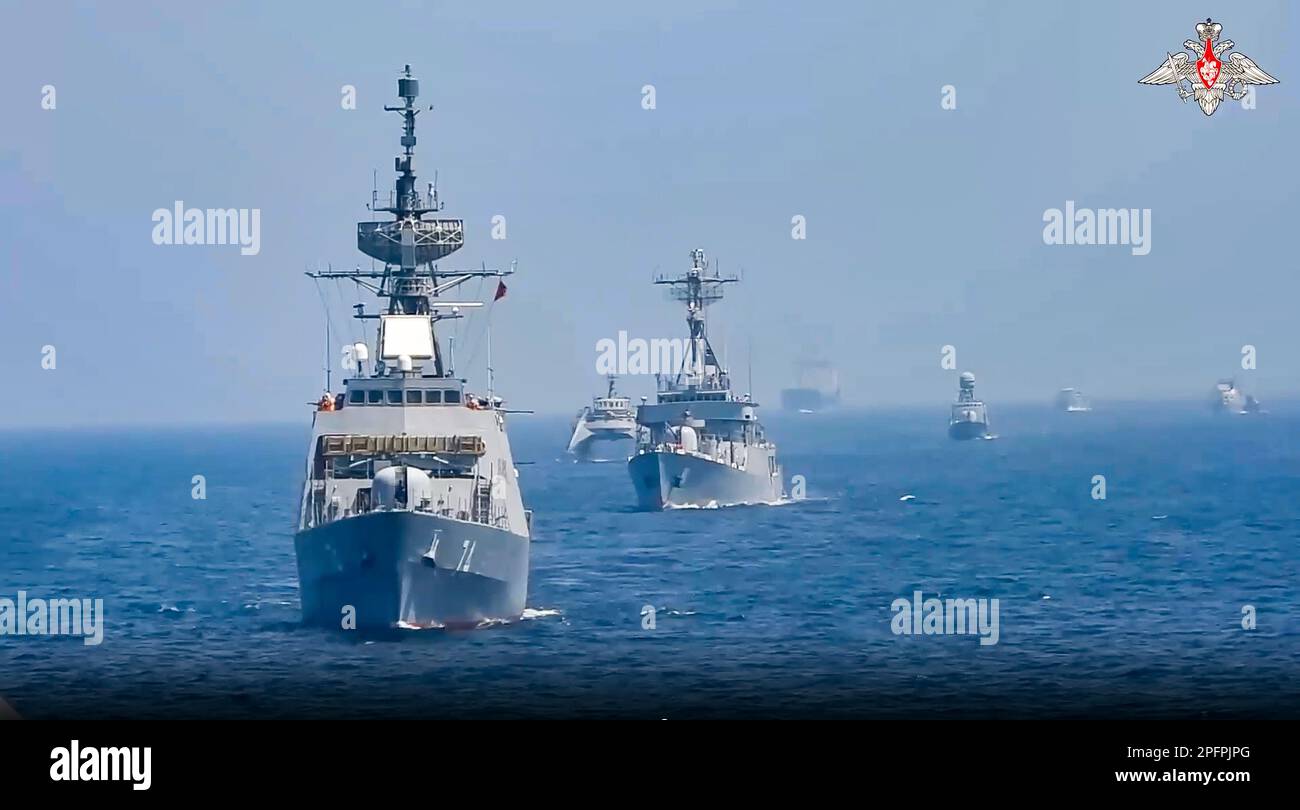 In This Handout Photo Taken From Video And Released By Russian Defense