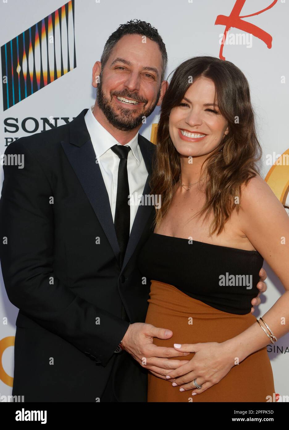 Los Angeles, Ca. 17th Mar, 2023. Matt Katrosar, Melissa Claire Egan at ...