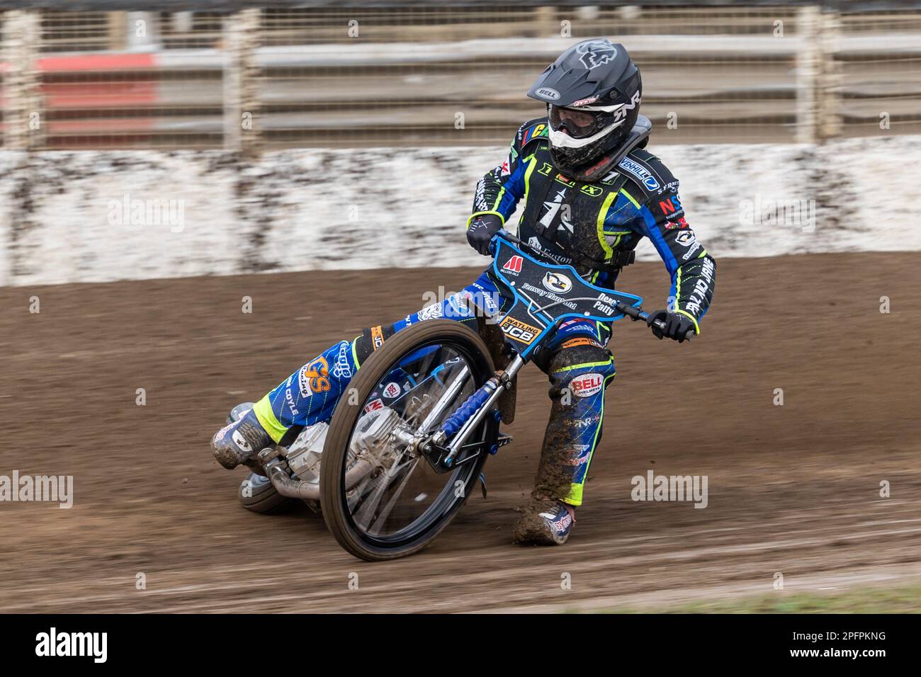Joe Thompson - British speedway rider racing for Ipswich Witches in ...